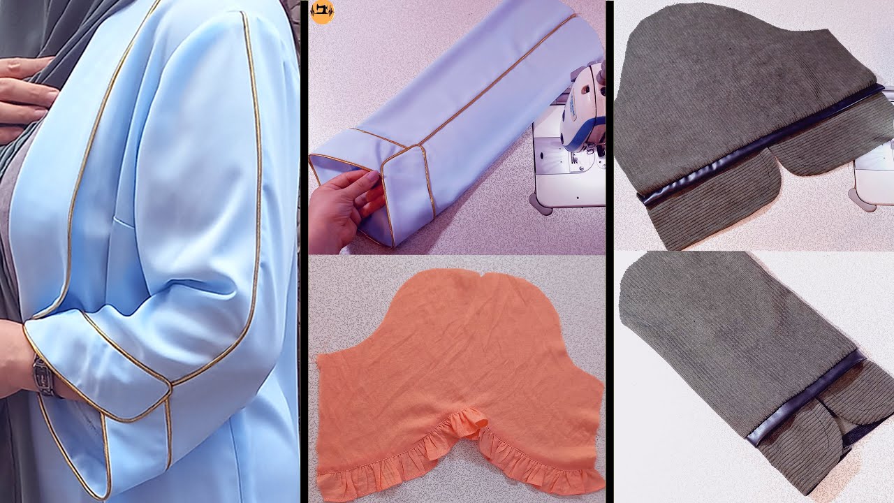 How do professionals sew sleeves In an amazing and fast way Learn [ 3 ...