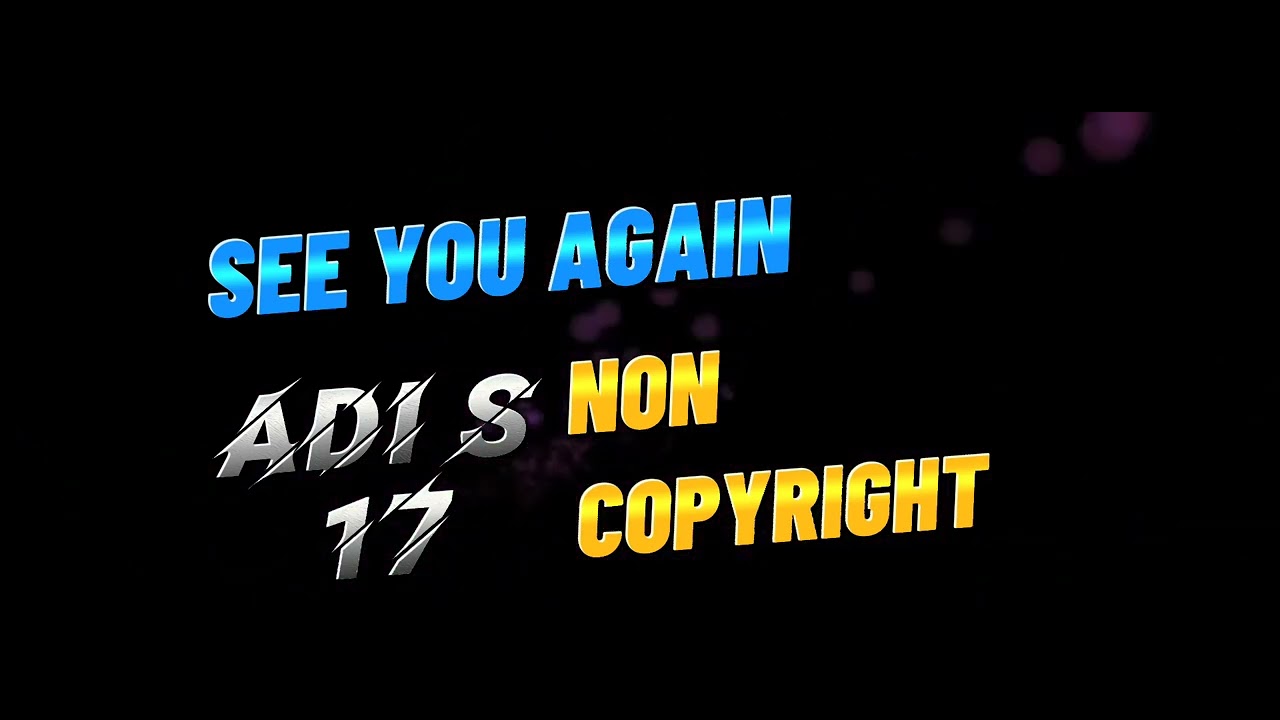 SEE YOU AGAIN | NON COPYRIGHT MUSIC | NCS | - YouTube
