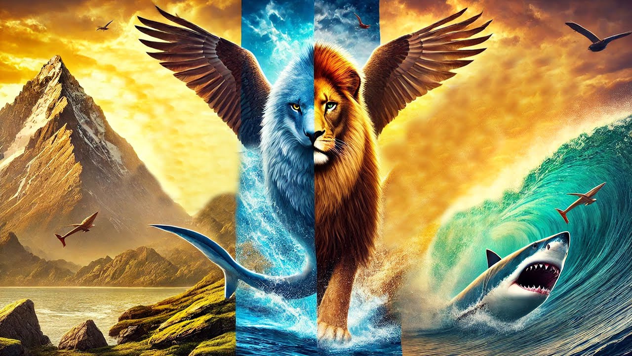 🔥 The Ultimate Hybrid Beast is HERE! (Lion + Eagle + Shark) 🦁🦅🦈 - YouTube