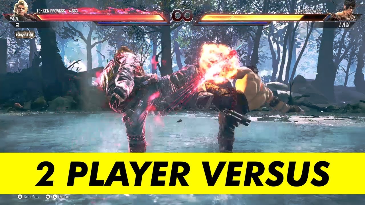 Tekken 8 PC 2 PEMAIN VERSUS - YouTube
