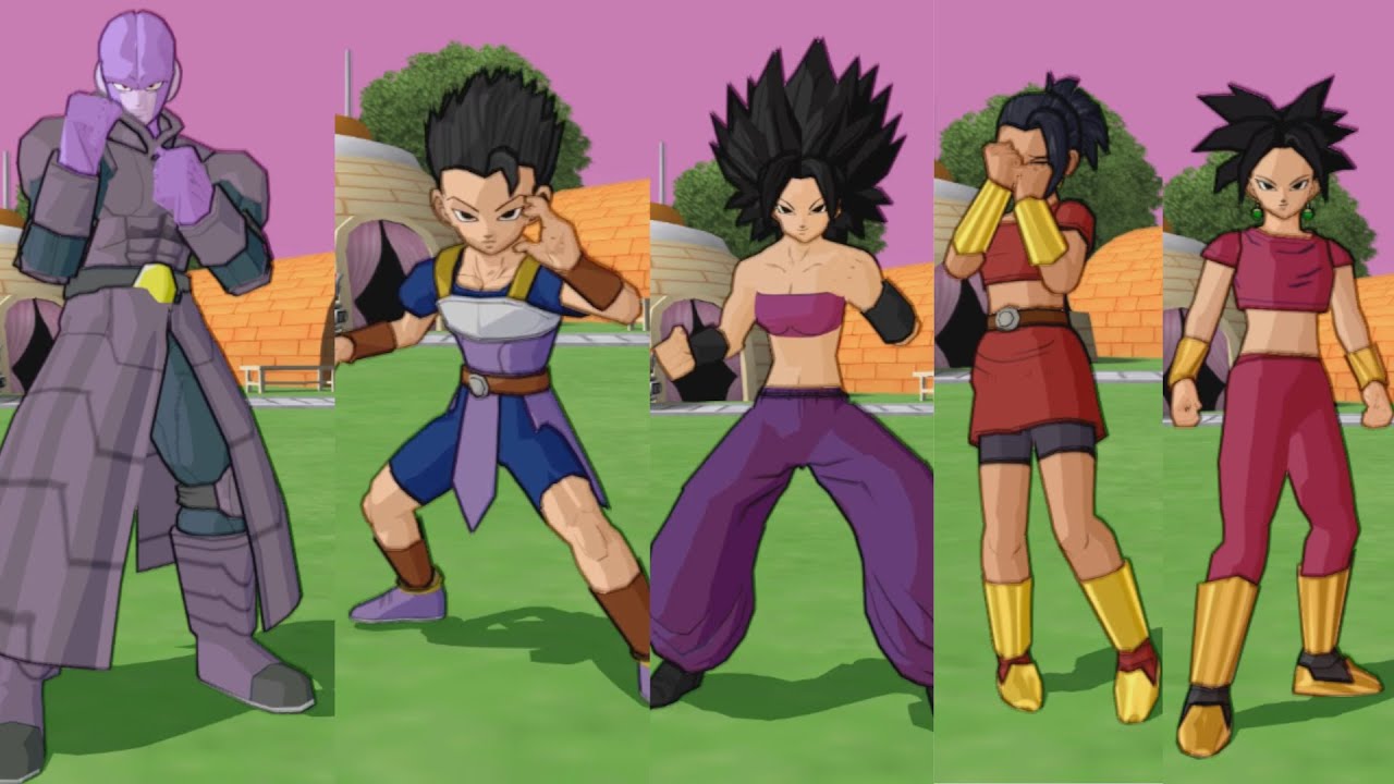 Universe 6 - All Forms, Special Attacks and Costumes in DBZ Budokai ...