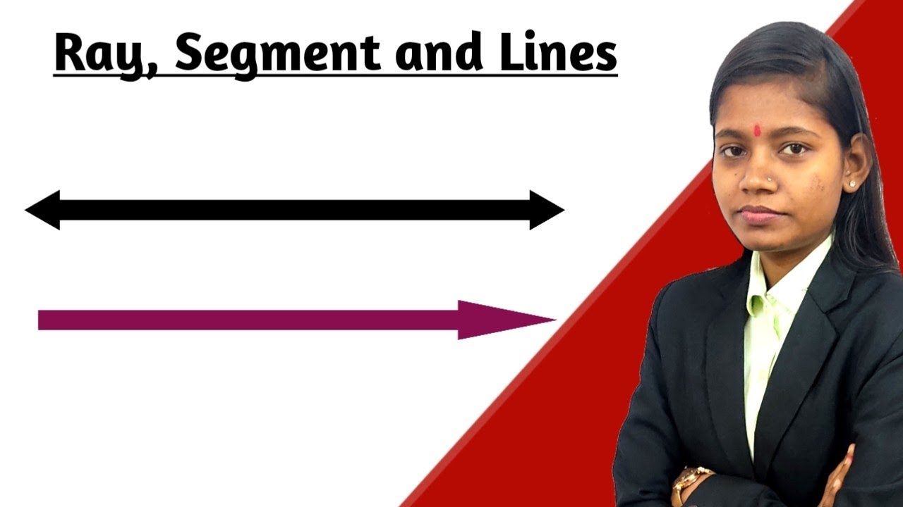 Ray segment and lines meaning in hindi | explanation - YouTube