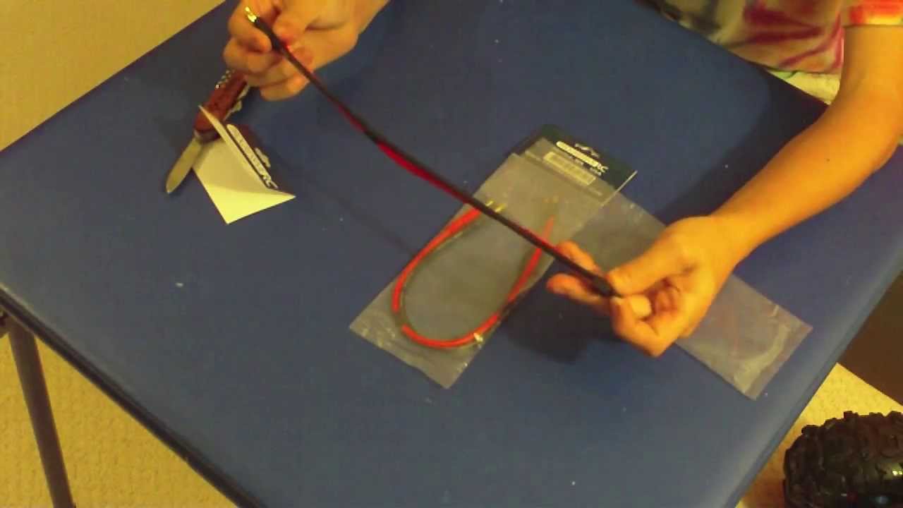 Traxxas High Current Connector Charge Lead Unboxing - YouTube