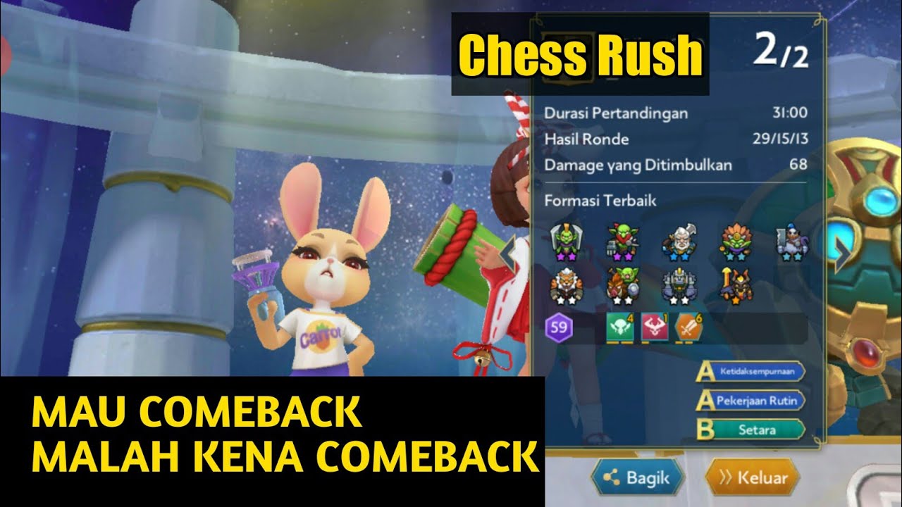 FORMASI 6 WARRIOR 4 GOBLIN - CHESS RUSH - YouTube