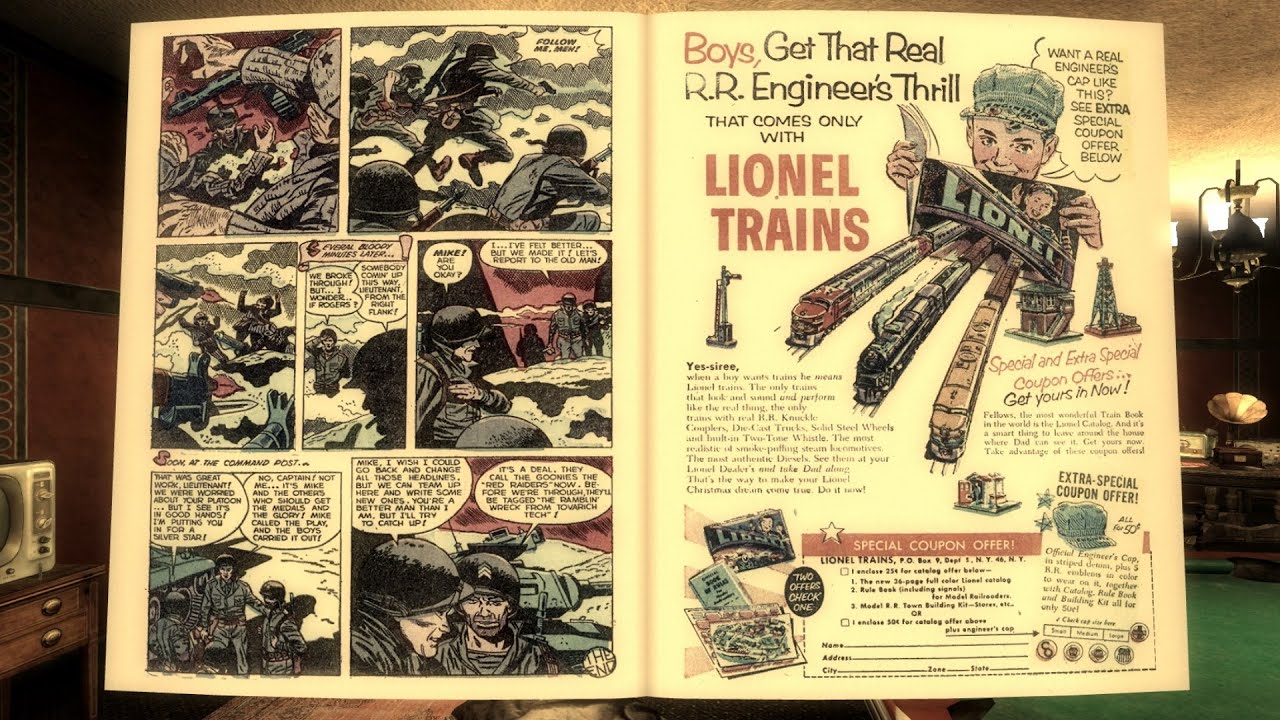 You Can Read Comic Books in Fallout New Vegas - YouTube