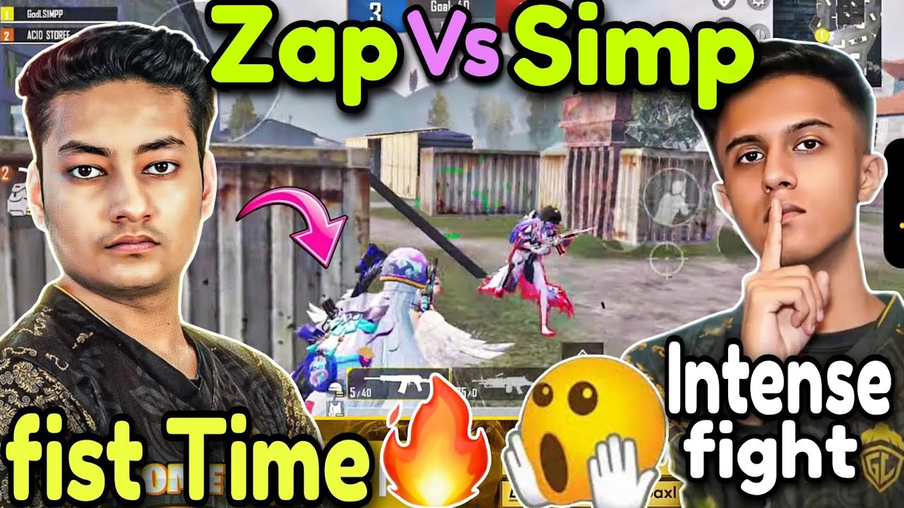 Simp Vs Zap 🔥 Fist Tine TDM Challenge 😲 2v2 Intense Fight - YouTube