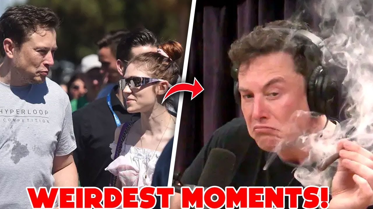 The Weirdest Elon Musk Moments EVER *CRINGE* - YouTube