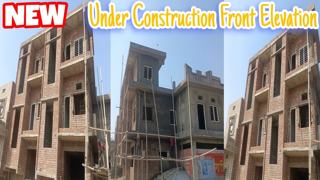 Under Construction Front Elevation Designs || Front Elevation Tips # ...