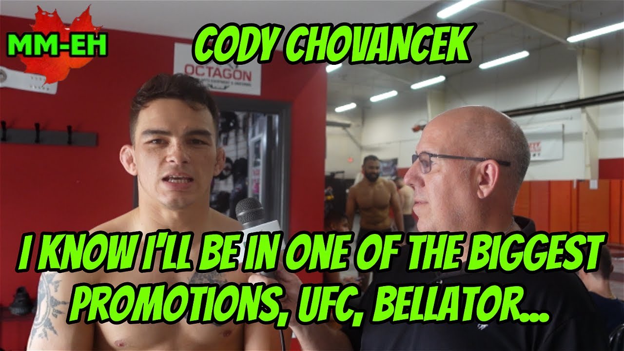 Cody Chovancek Putting In The Hard Work For Unified MMA 51 In Niagara ...
