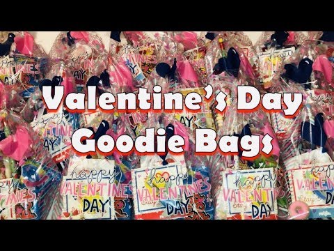 VALENTINE'S DAY GOODIE BAGS Teacher for Student or Kids