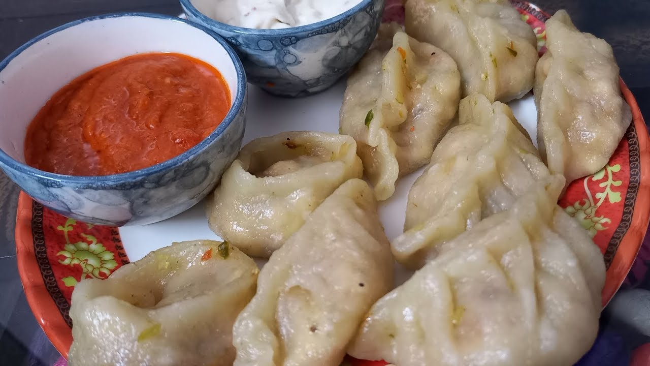Healthy nd Tasty Momo recipe with Chutney/Anu ki Rasoi #food #trending ...