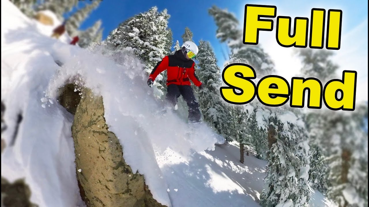 Sending Keystone Ski Resort's Biggest Rock Drop - YouTube