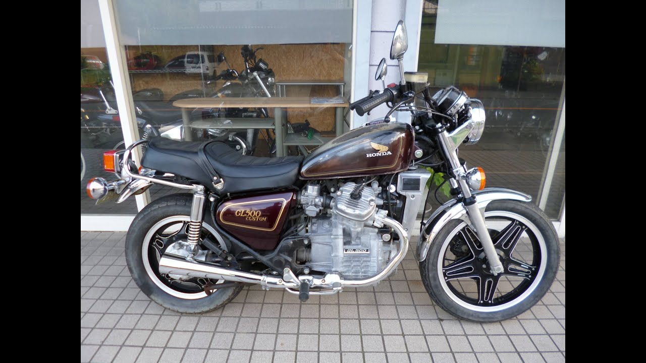 HONDA GL500 Custom S551 767 - YouTube
