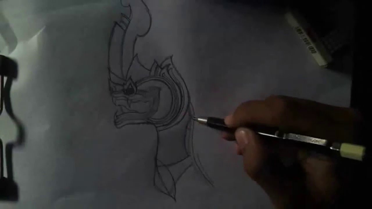 Learn To Draw Cambodia Tragon, Drawing Tragon, Paint a Tragon - YouTube