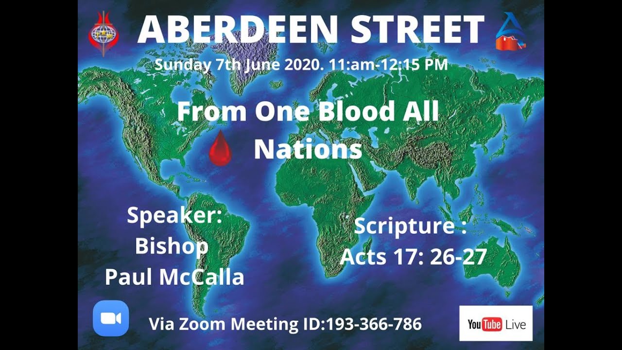 Sunday Service via Zoom 07/06/2020 - YouTube