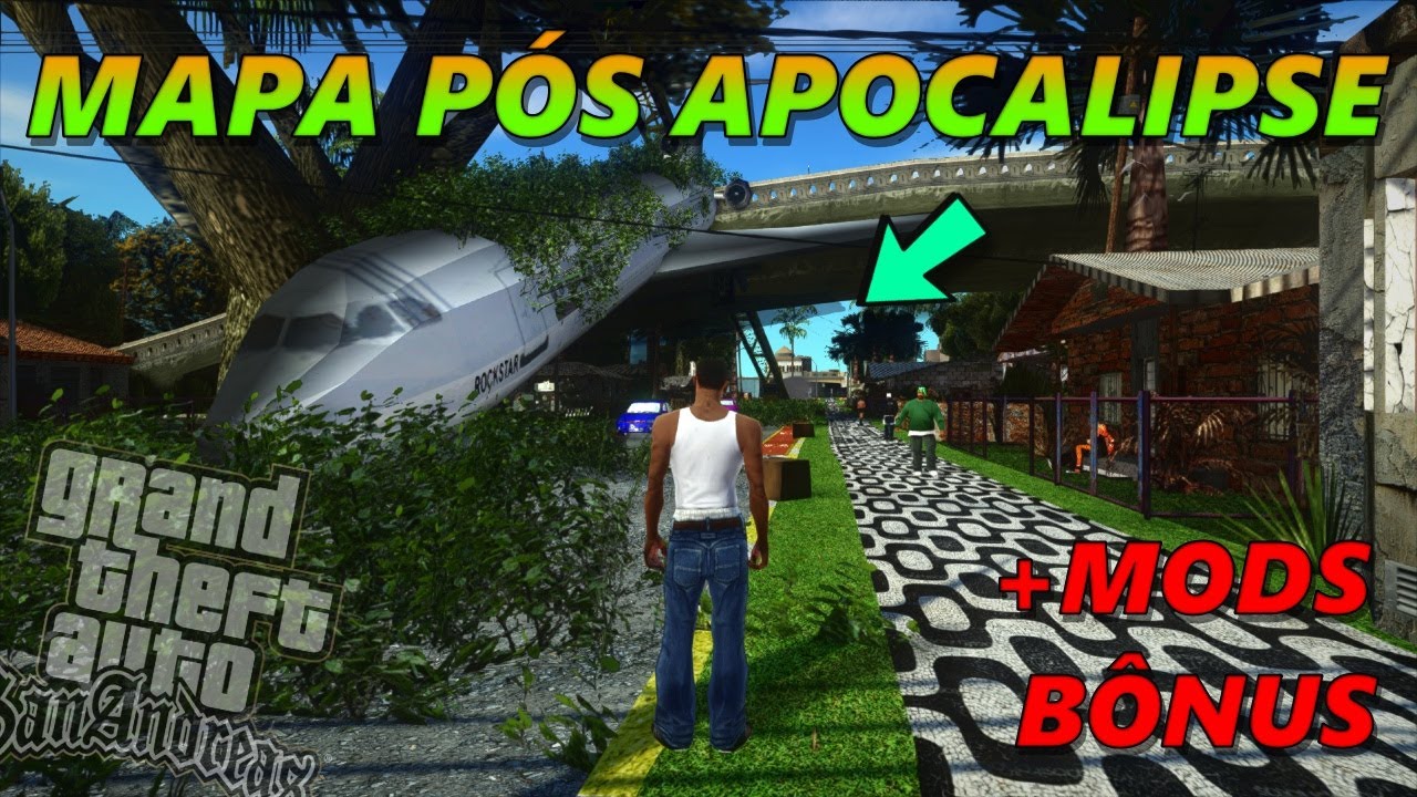 NOVO MAPA PÓS APOCALÍPTICO PARA GTA SA REMASTERED FULL 4K 60FPS! - YouTube