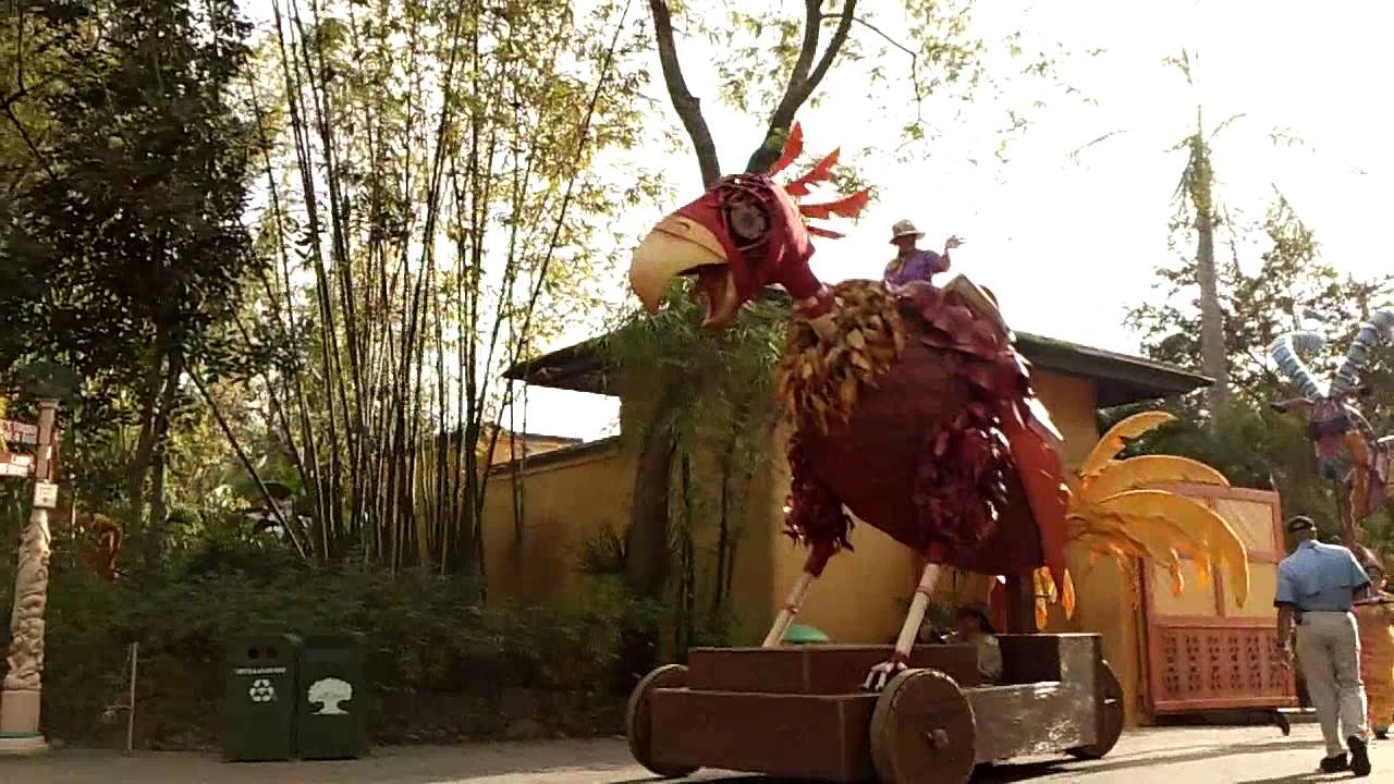 Animal Kingdom Parade Part 1 - YouTube