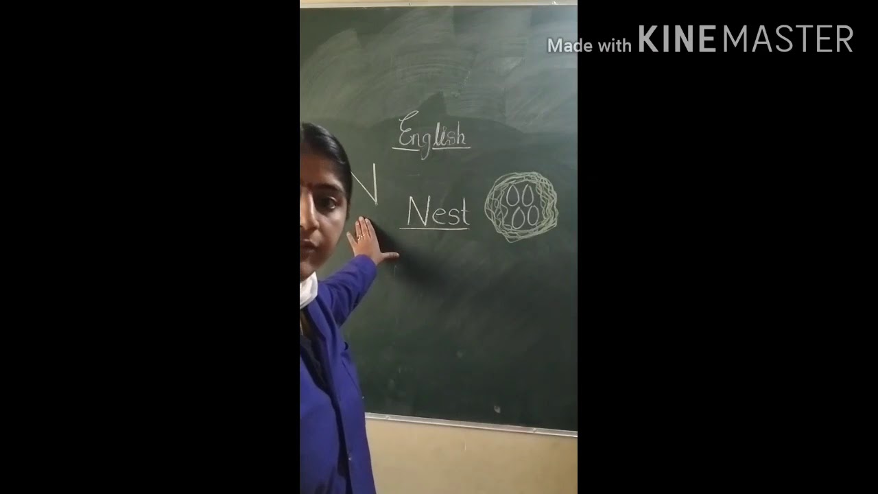 How to write letter N - YouTube