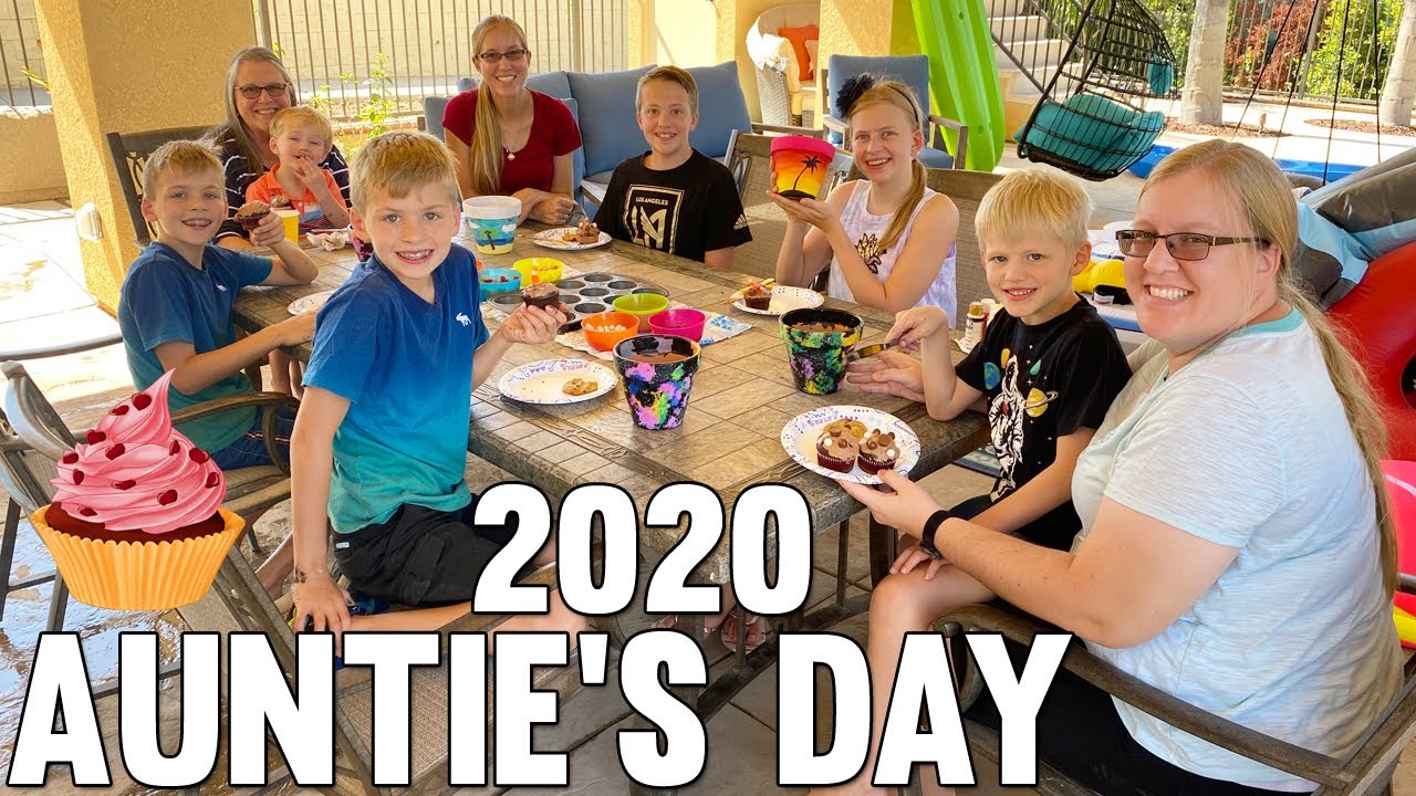 Family Fun Pack Auntie's Day 2020 - YouTube