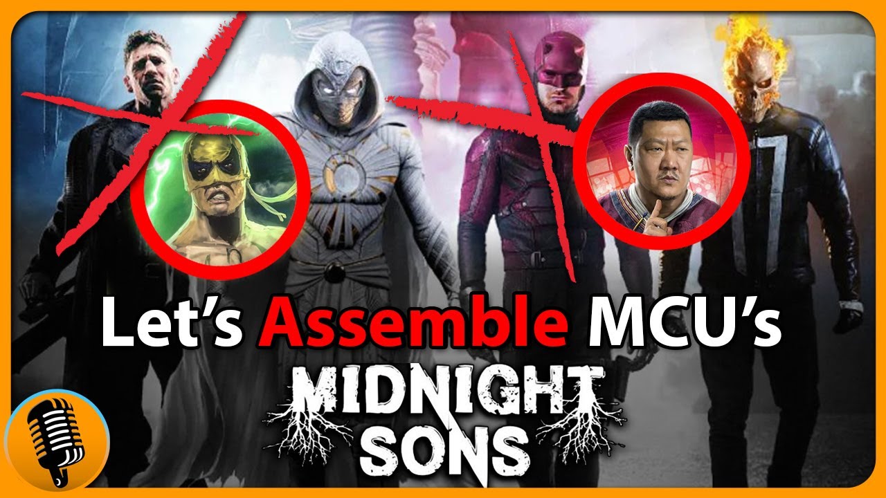 Let's Assemble MCU's Midnight Sons With Actual Midnight Sons - YouTube