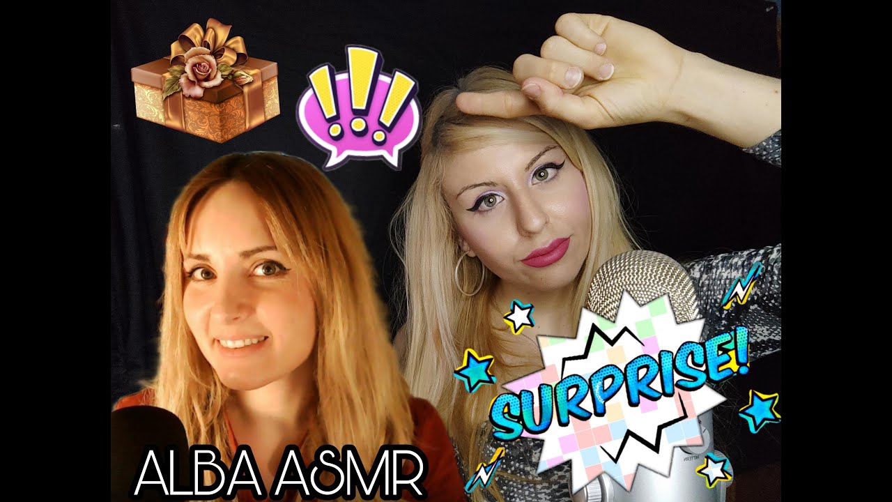 ASMR ️ Colaboración con @ALBAKasmr UNBOXING SORPRESA 🎁 - YouTube