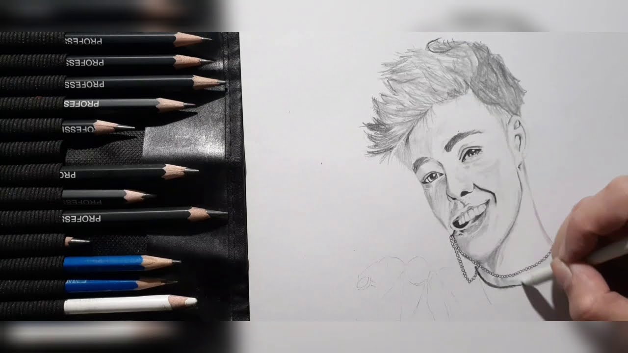 HOW TO DRAW ZACK HERRON - YouTube