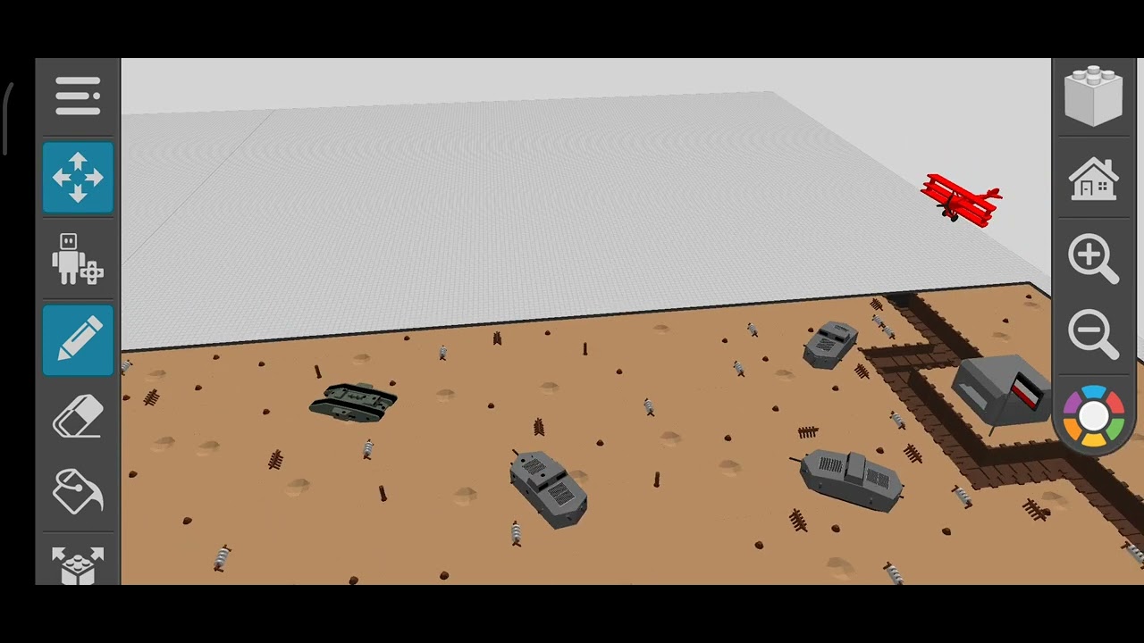 I updated my custom ww1 map (Draw bricks) - YouTube