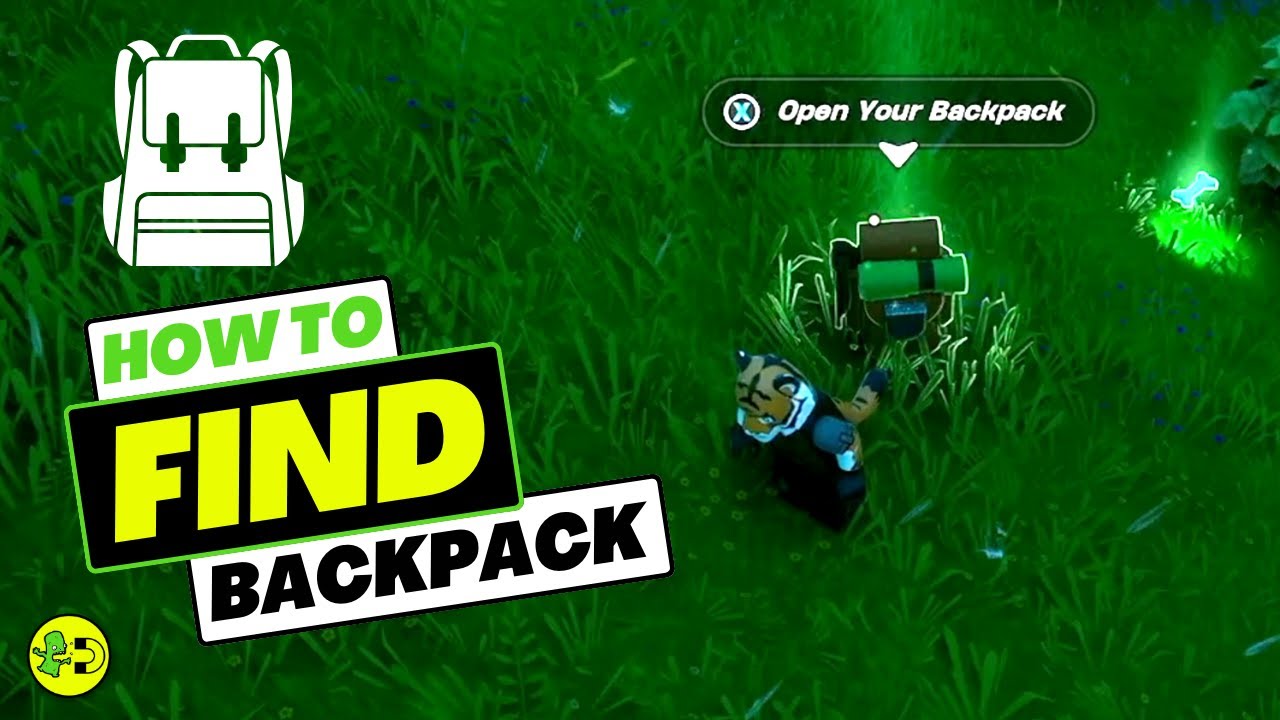 LEGO Fortnite: How to Find Backpack 🎒 - YouTube