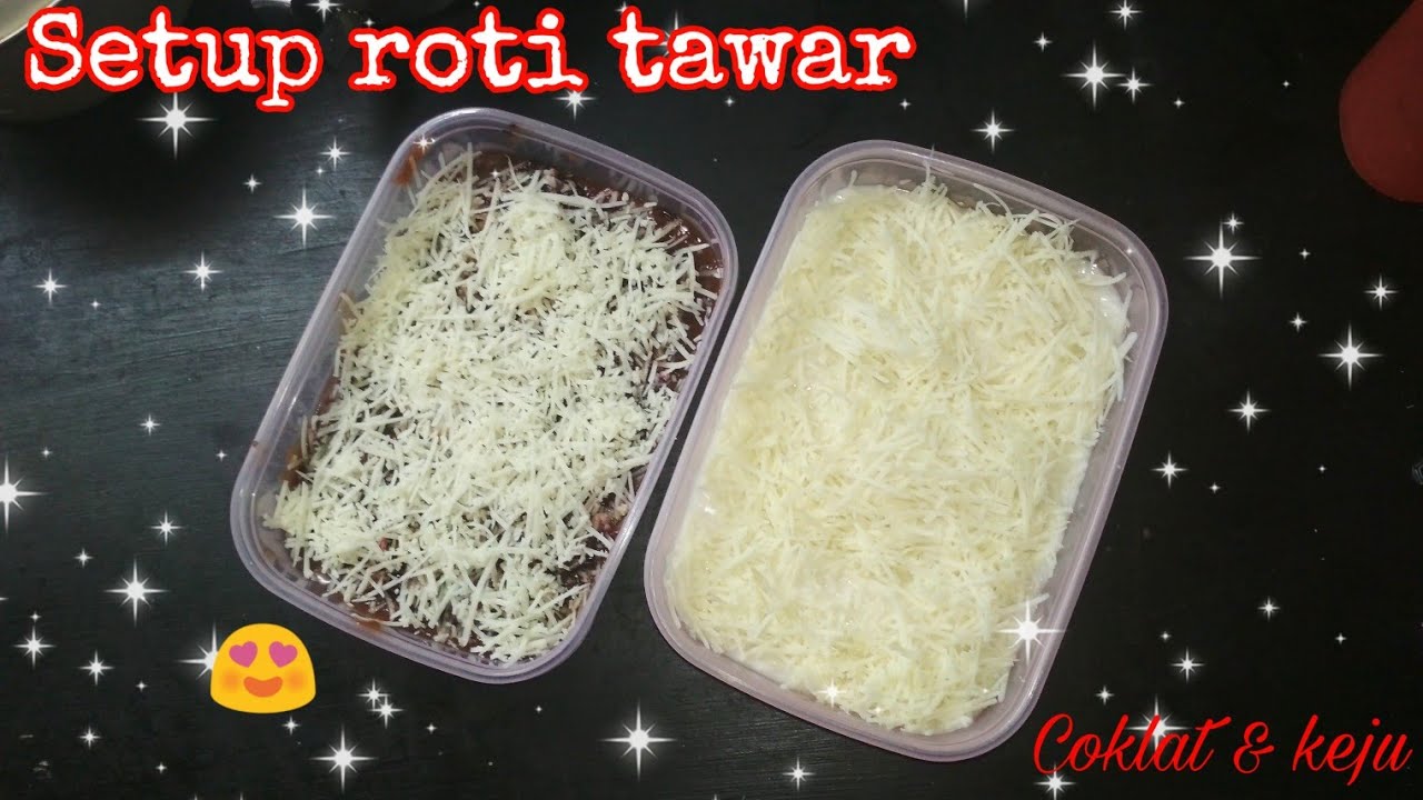 STUFF ROTI TAWAR COKLAT DAN KEJU | SETUP POP ICE DAN SANTAN - YouTube