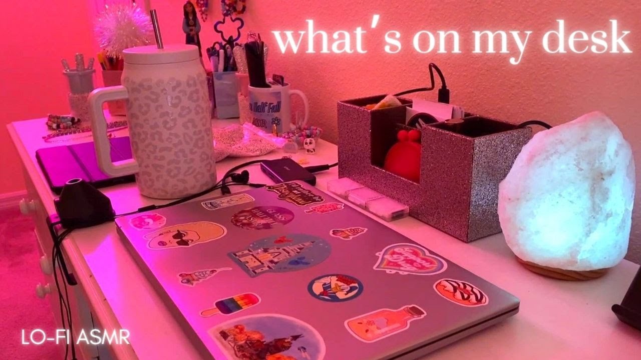 ASMR What's On My Desk - YouTube
