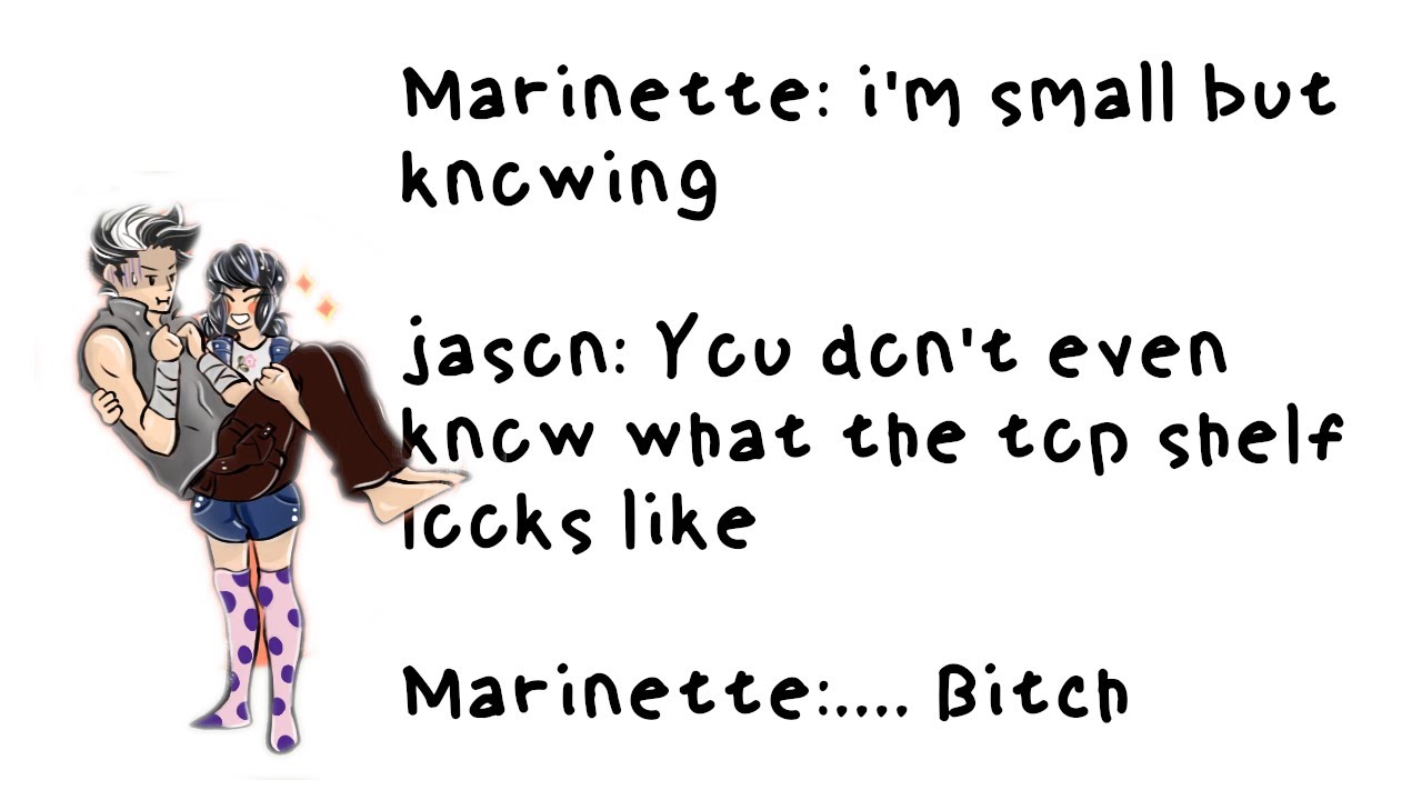 Marinette x Jason (Maribat) DC batman meme tumbler - YouTube