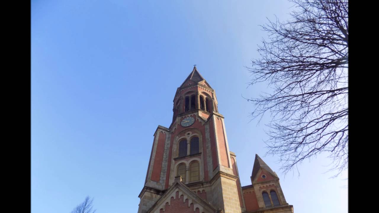 Essen-Stadtmitte(D) Ev.Kreuzeskirche Sololäuten der Großen Glocke - YouTube