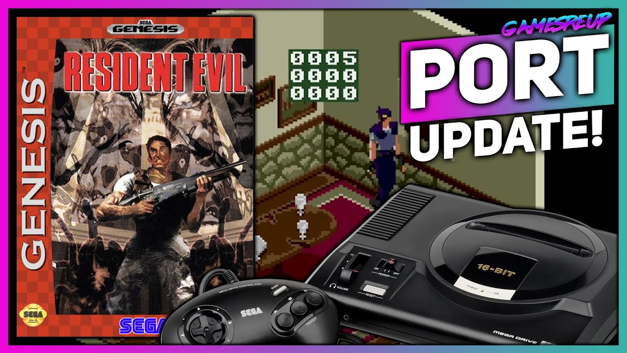 RESIDENT EVIL SEGA GENESIS PORT UPDATE AND DEMO PLAY - YouTube