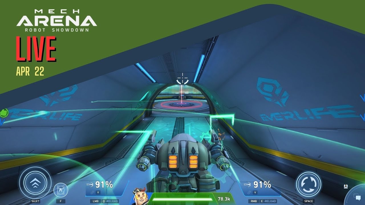 Live 🔴 Mech Arena |April 22 #PKGameAndApps #mecharena - YouTube