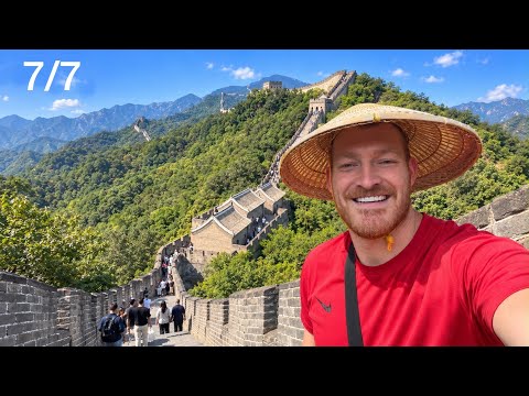 7 Wonders Of The World In 7 Days - The Great Wall Of China!