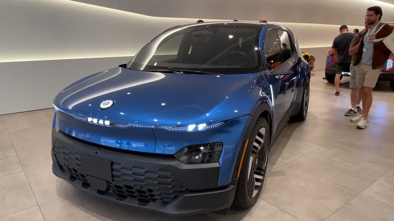 2024 Fisker Pear EV Walkaaround IAA Mobility 2023 Munchen - YouTube