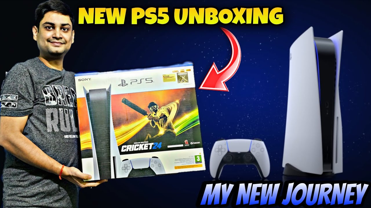 NEW "PS5" UNBOXING + SETUP // Playstation 5 New Venture New Journey 🙏🙏 ...