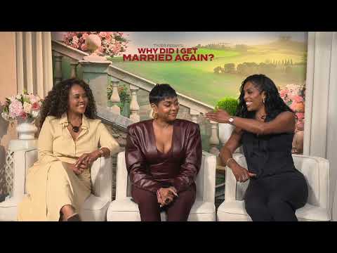 Taraji P. Henson, Tasha Smith, & Sharon Leal Talk Why Did I Get Married Again? | Interview