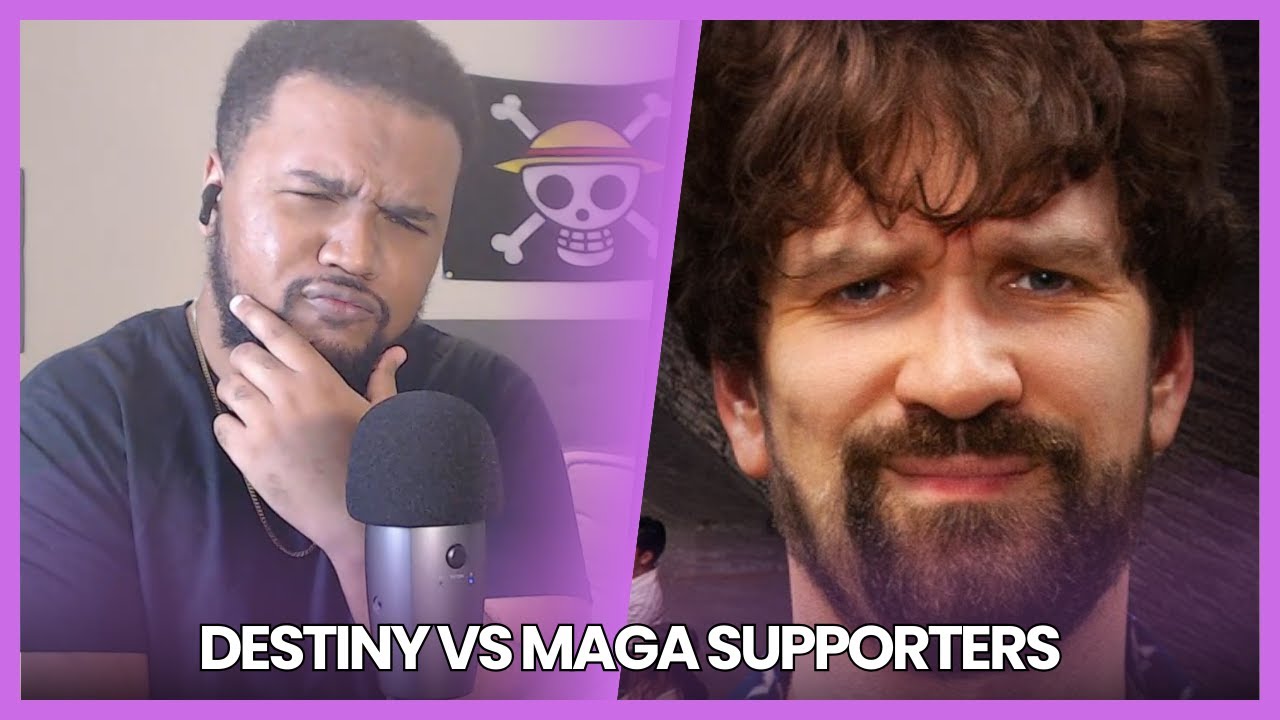 Destiny Destroys Maga Supporters! | Destiny vs 25 Donald Trump ...