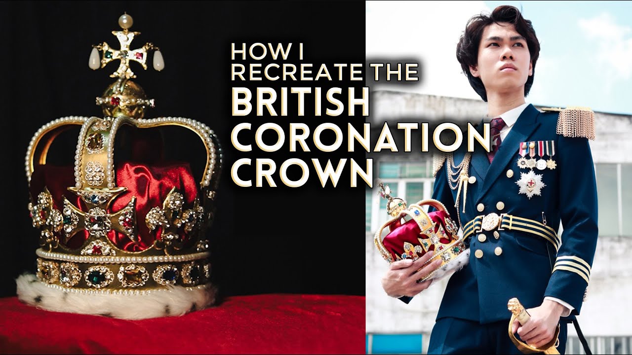 How I recreated the Coronation Crown - St. Edward's Crown | Regalia ep ...