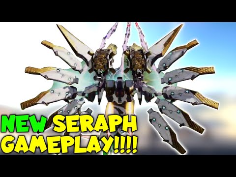 New Robot SERAPH Gameplay War Robots Test Server WR - YouTube
