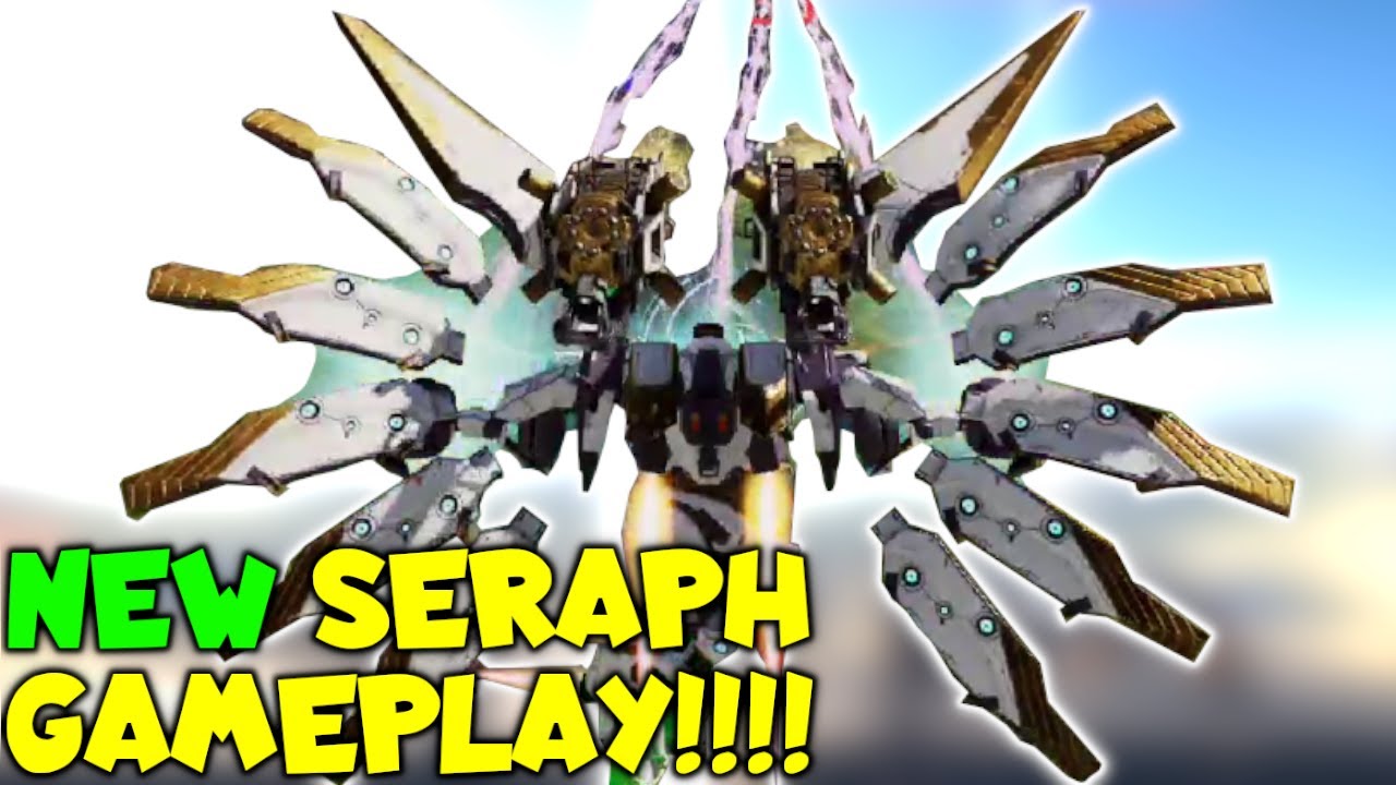New Robot SERAPH Gameplay War Robots Test Server WR - YouTube