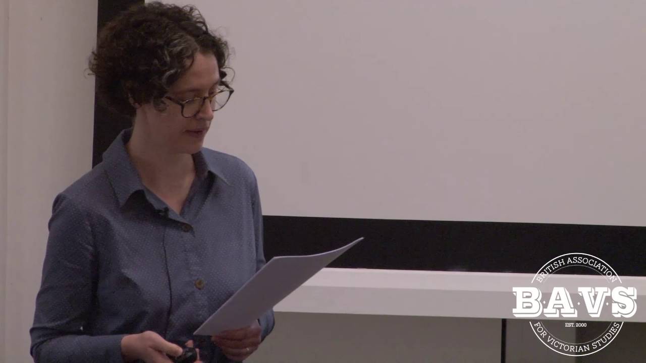 BAVS Talks 2016, Bethan Stevens, 'Medium and the Archive (Victorian ...