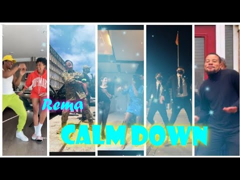 Rema ~Calm down~// TikTok dance challenge p1🔥💯 who dance better 🔥 - YouTube