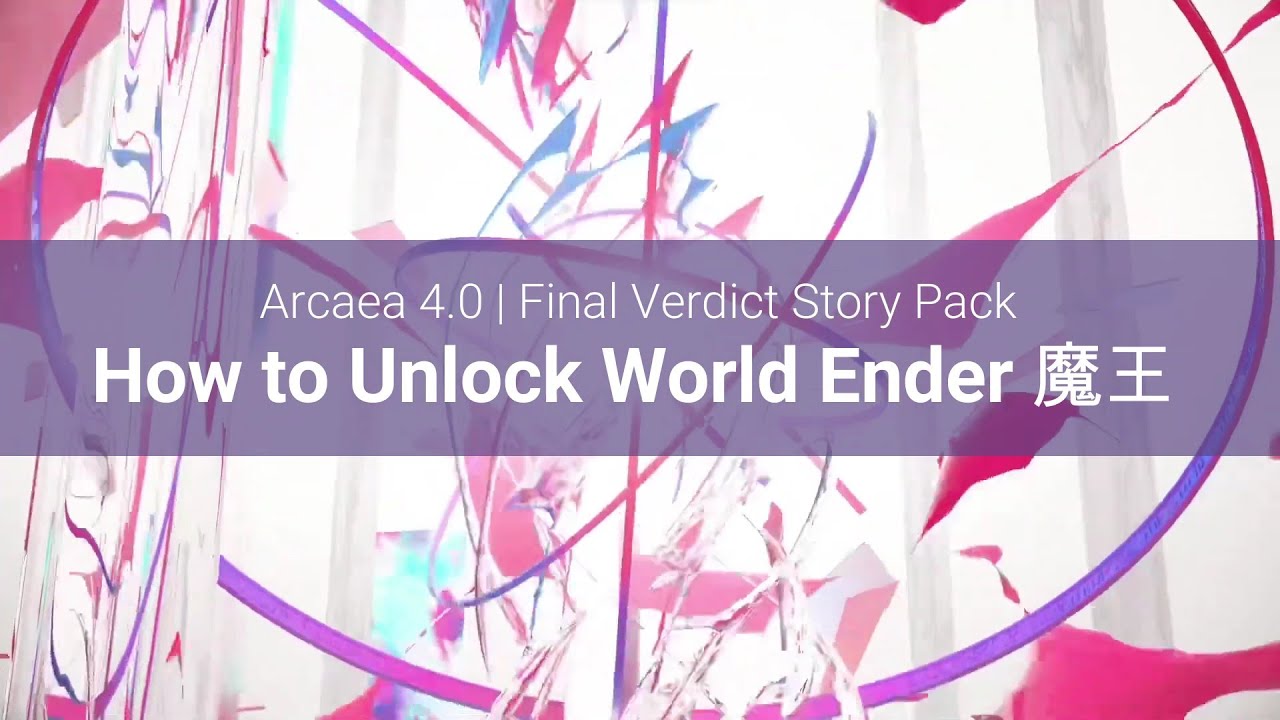 [Arcaea | Final Verdict] How to unlock World Ender 魔王 | Future Lvl. 9 ...