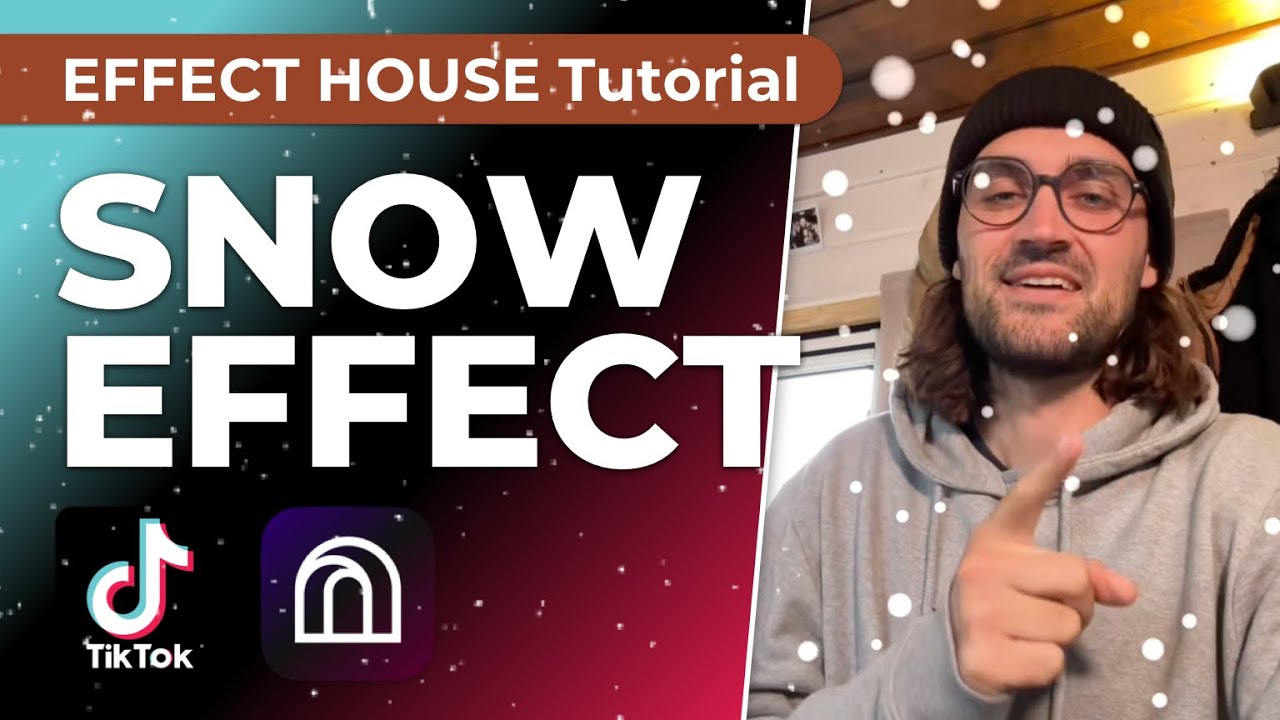 Snow Effect Tutorial - Effect House | Create your own TikTok Filter ...