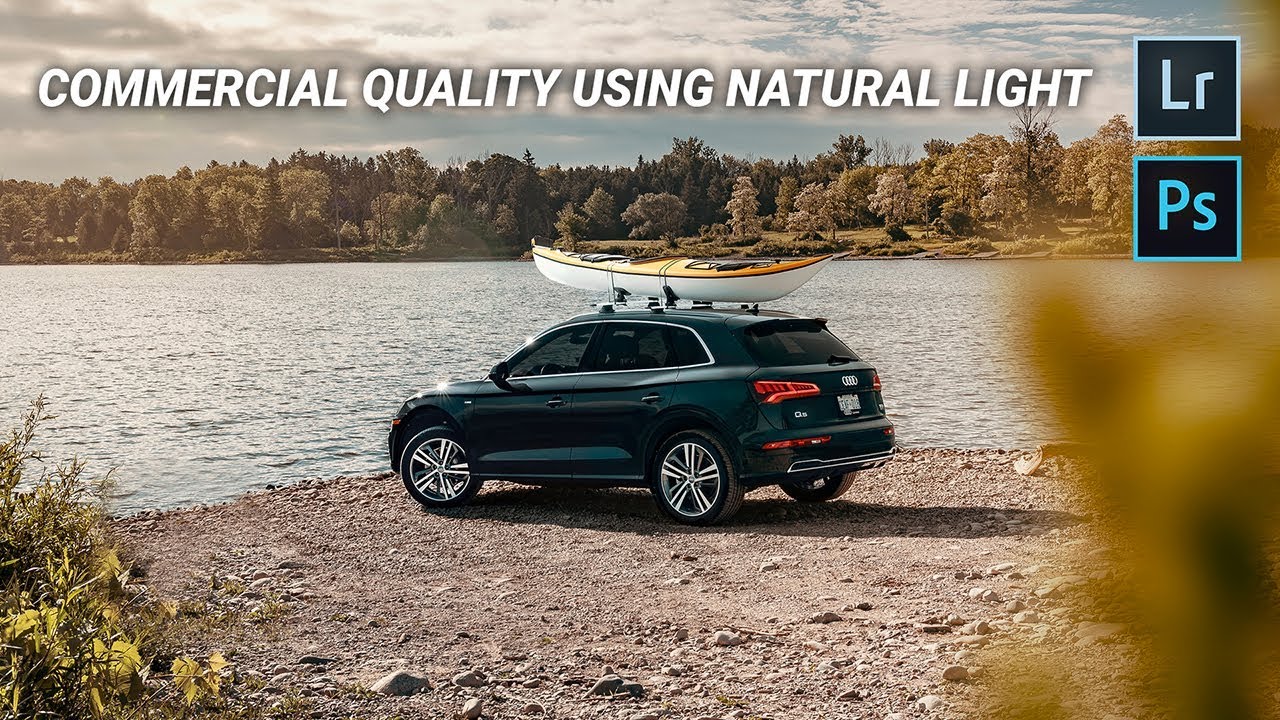Commercial quality car photography using natural light - YouTube