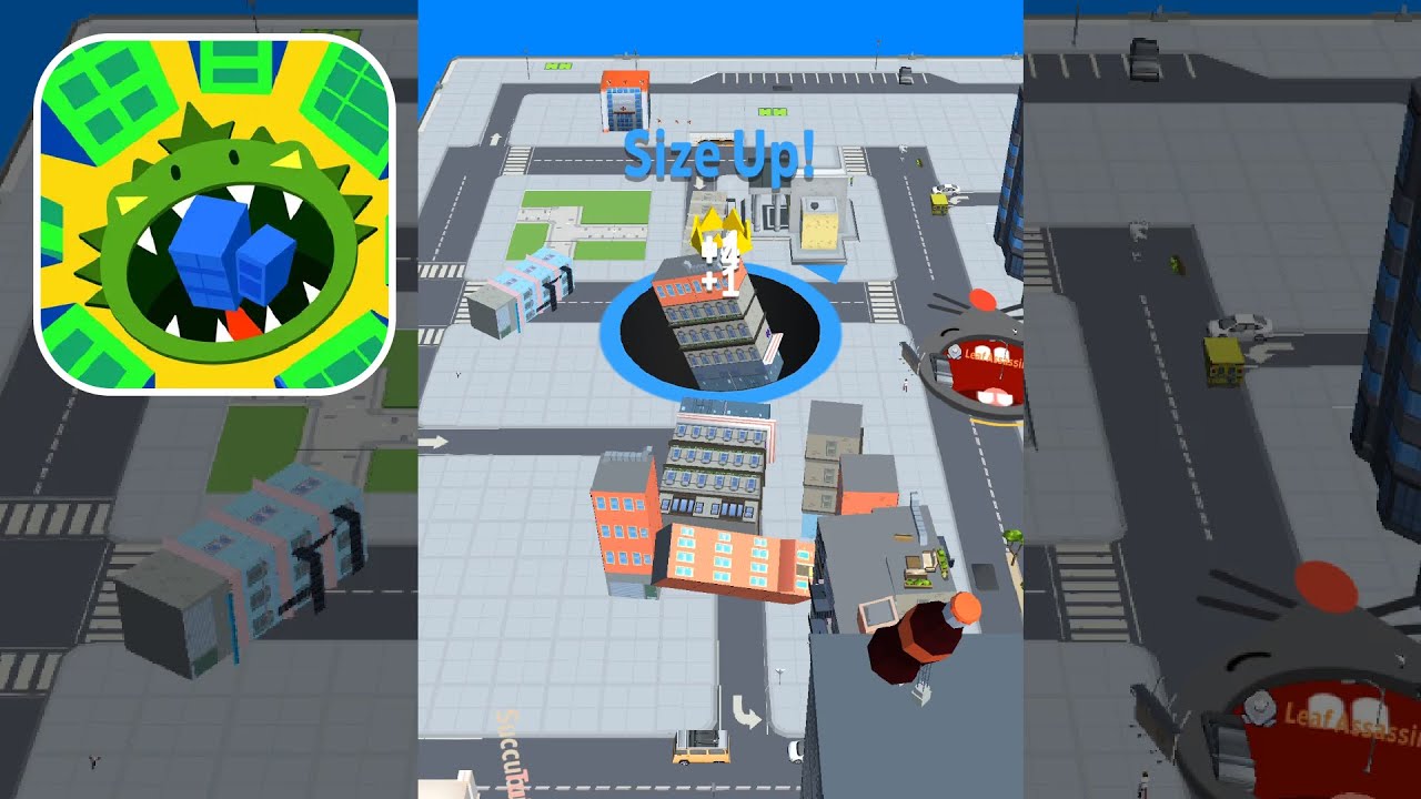 Hole.io - Gameplay Walkthrough - YouTube