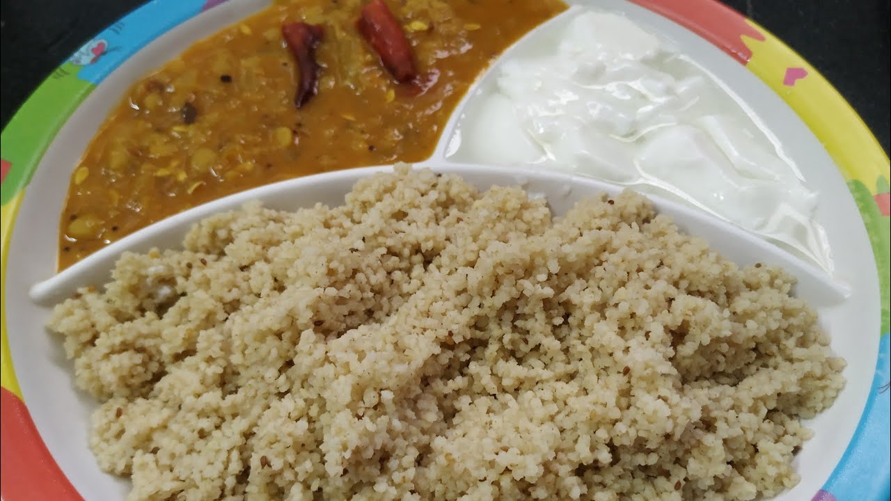 కొర్ర అన్నం - Korralu (Foxtail Millet ) Rice - How to Make Foxtail ...