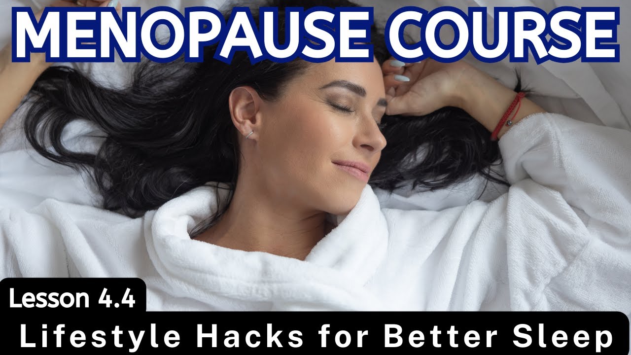 Menopause RELIEF Secrets to Sleeping Better Tonight | Lesson 4.4 ...